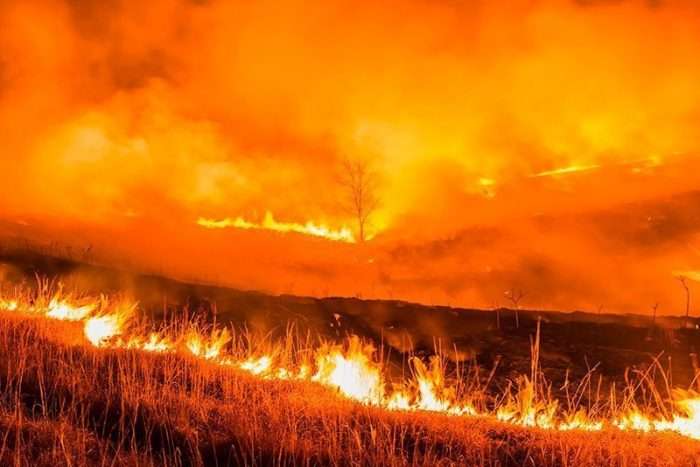 Fire On The Prairie - Nature and Landscape Photography - Brad Mangas